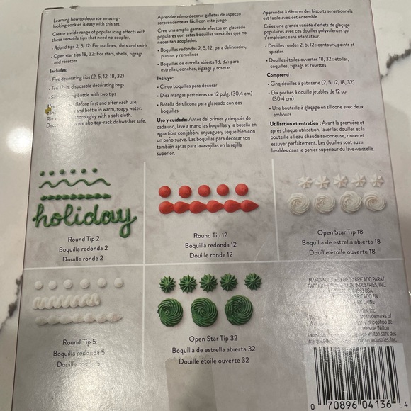 Wilton | Kitchen | Nib Wilton Cookie Decorating Set | Poshmark